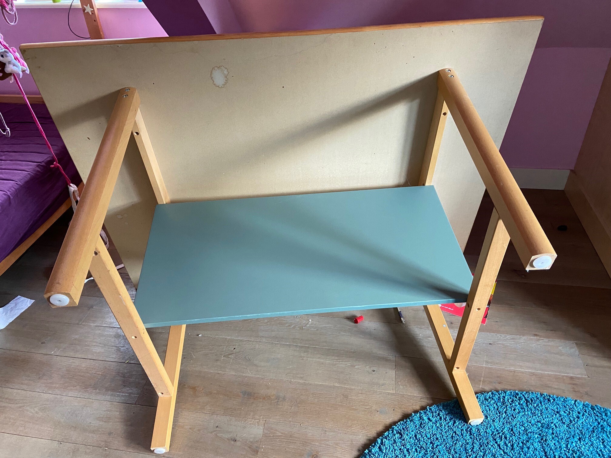 HOUTEN TAFEL EETTAFEL PUZZELTAFEL HOBBYTAFEL in Maarn - Huis en ...