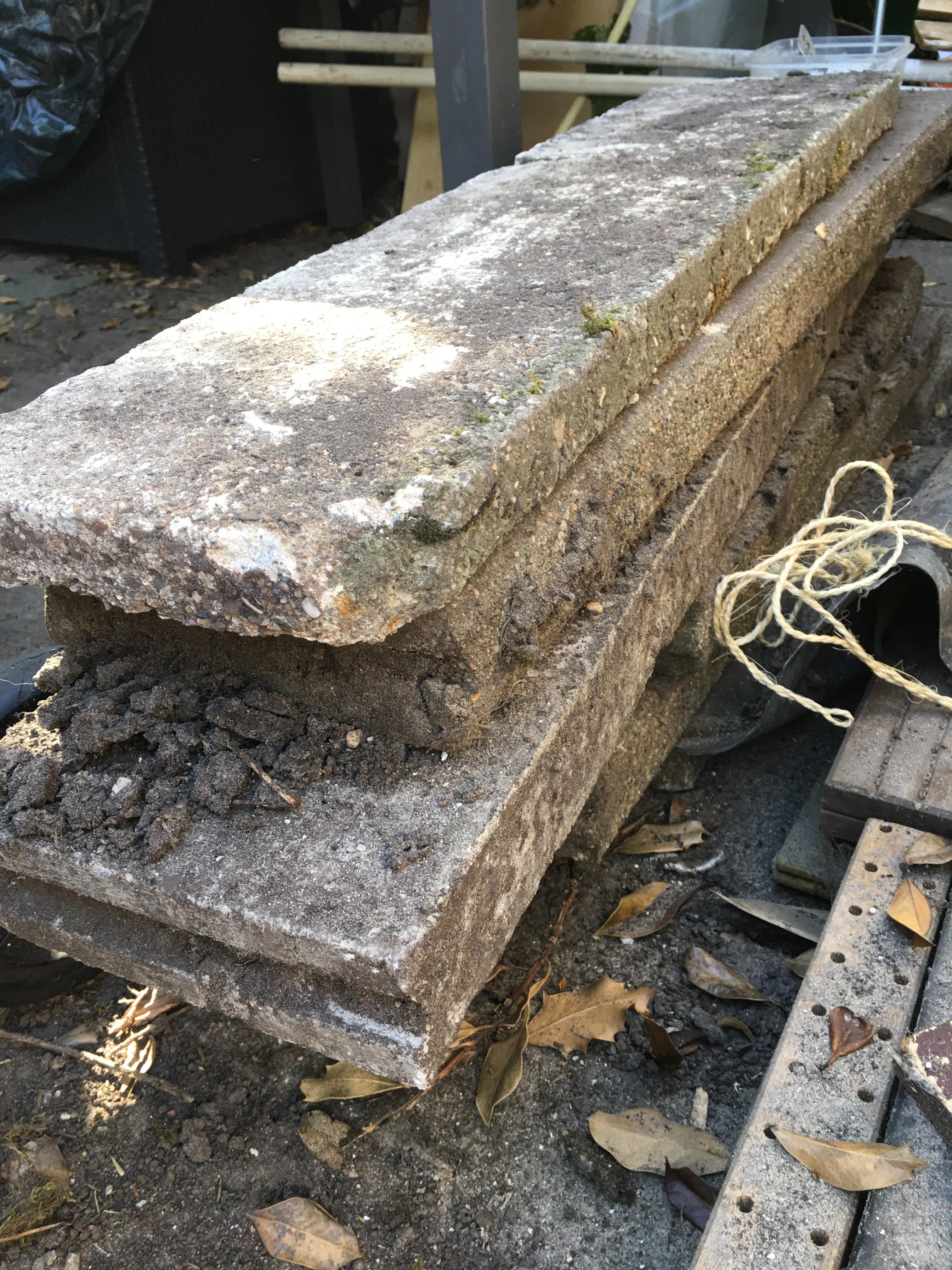 70 STOEPTEGELS 30X30 EN BANDEN in 's-Gravenhage - Tuin en Terras ...