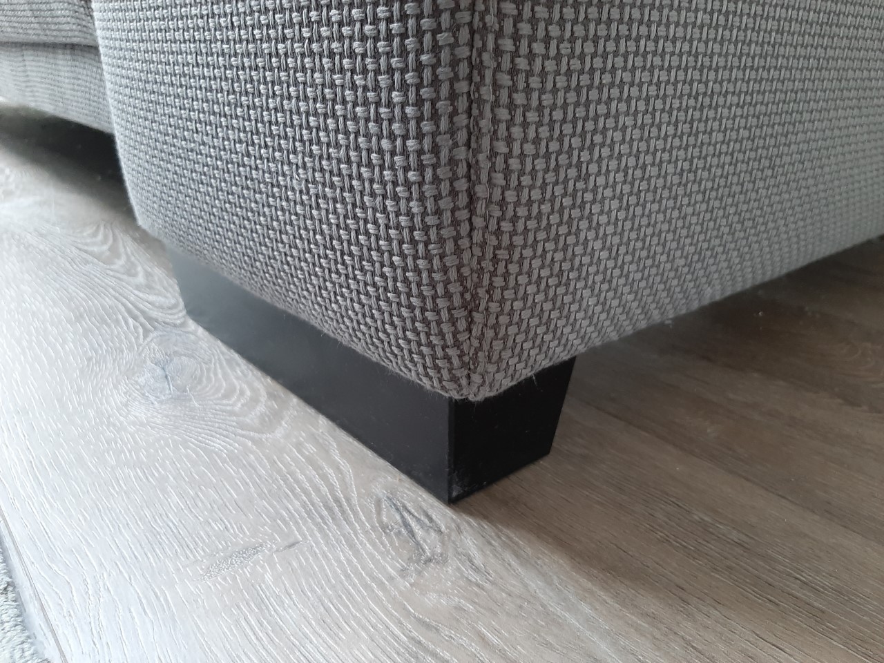 2,5 ZITS GRIJZE STOFFEN BANK, VERSTELBARE LEUNINGEN in Boxmeer - Huis ...