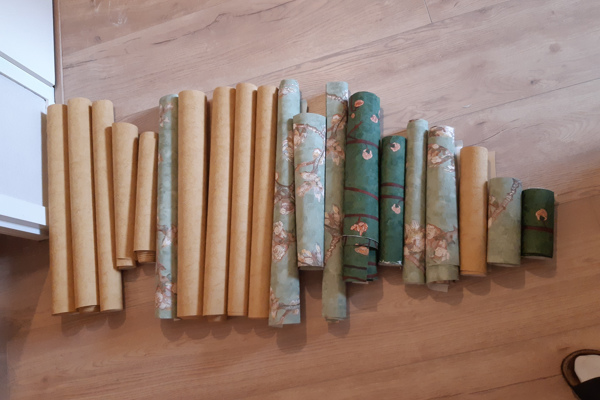 REST SOLIDE DUUR VINCENT VAN GOGH BEHANG. GESCHIKT VOOR KLEIN KAMERTJE ...