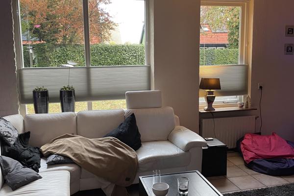 WITTE LEREN HOEKBANK in Muntendam - Huis en Inrichting, Banken en ...