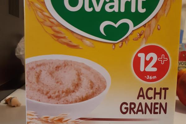 OLVARIT 8 GRANEN PAPJE BABY PORRIDGE 12+ in Delft - Kinderen en Baby's ...