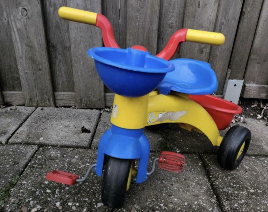 KINDER FIETS MET BAKJE in Lisse - Kinderen en Baby's, Speelgoed (buiten ...