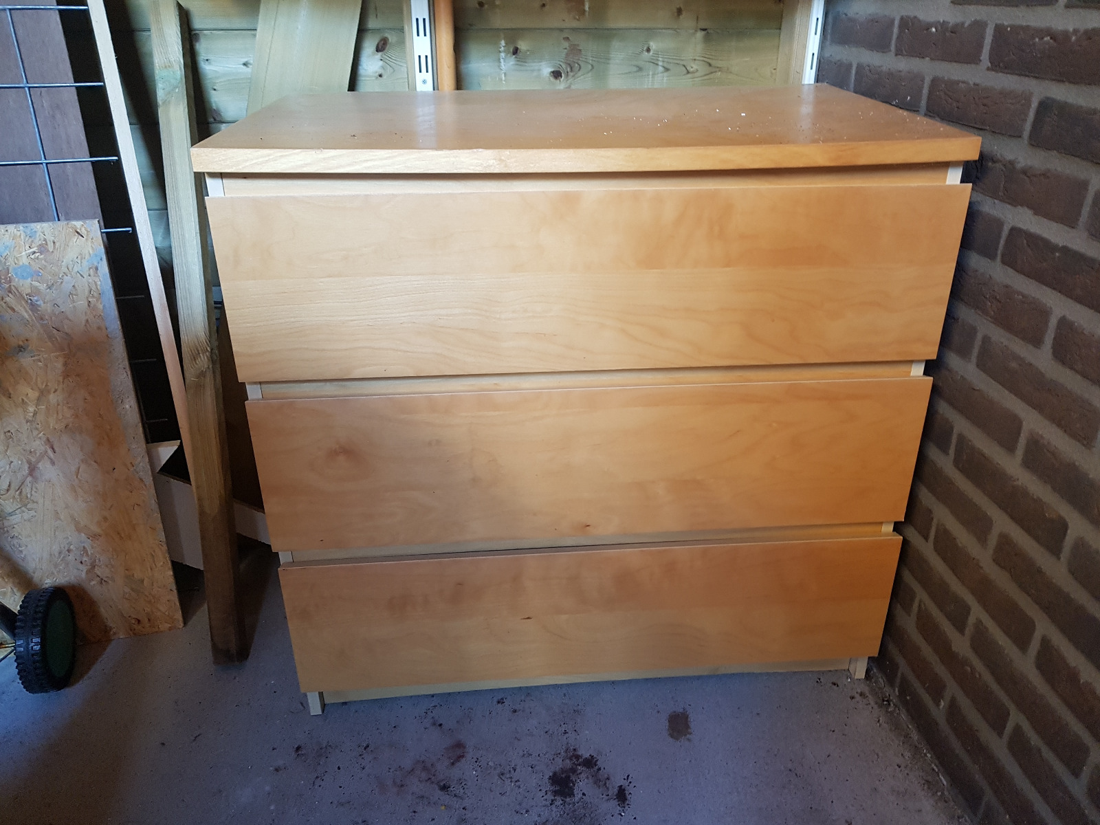 IKEA MALM LADENKAST MET DRIE LADES in Amersfoort - Huis en Inrichting ...