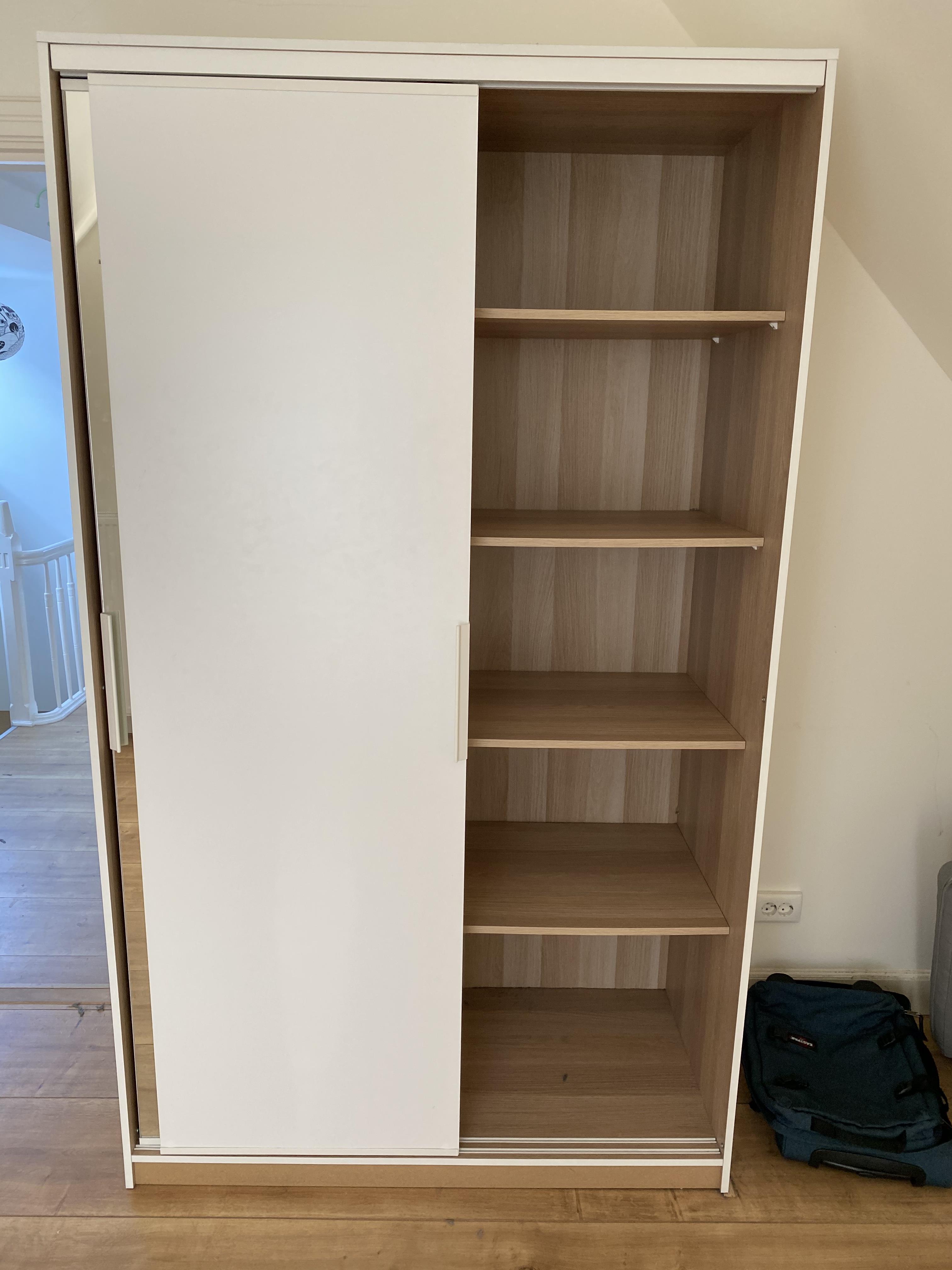 IKEA KLEDINGKAST MORVIK WIT in Rotterdam - Huis en Inrichting, Kasten ...