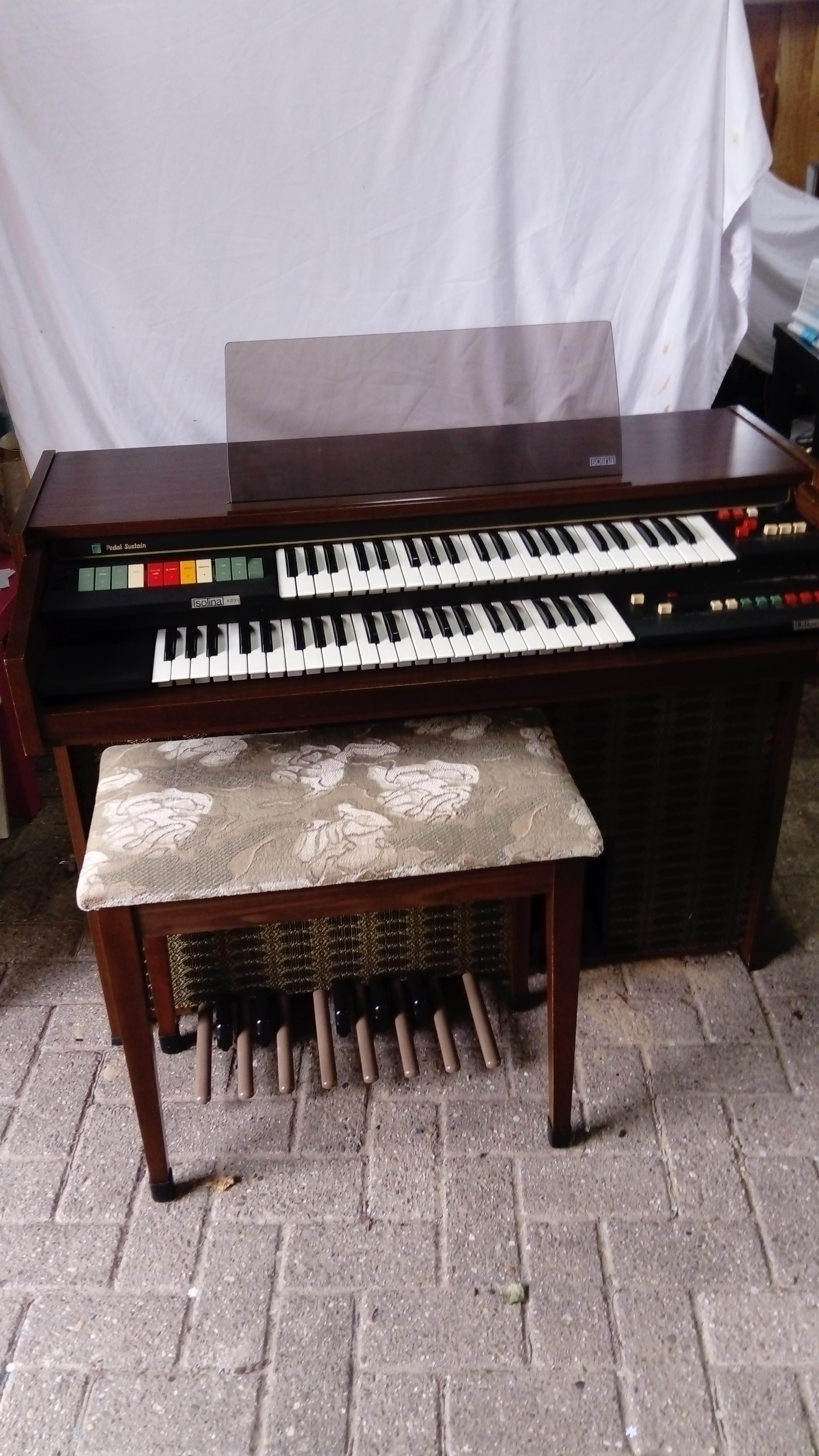 ELECTRONISCH ORGEL SOLINA in Baak - Muziek en Instrumenten, Piano's en ...