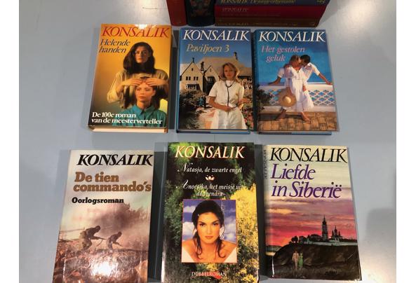 KONSALIK BOEKEN VERSCHILLENDE TITELS ROMAN OORLOG ZORG in Rijen ...