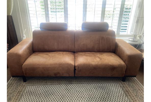 MOOIE ELECTRISCHE UITSCHUIFBARE BANK(COGNAC) in Eindhoven - Huis en ...