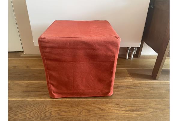 RODE POEF/KRUK VAN STOF (IKEA) in Amsterdam - Huis en Inrichting ...