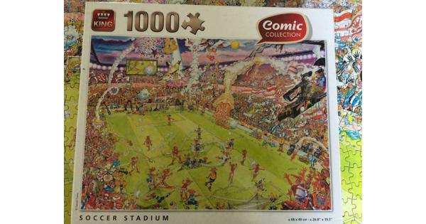 PUZZEL KING - SOCCES STADIUM (COMIC COLLECTION) in Dordrecht - Hobby en ...