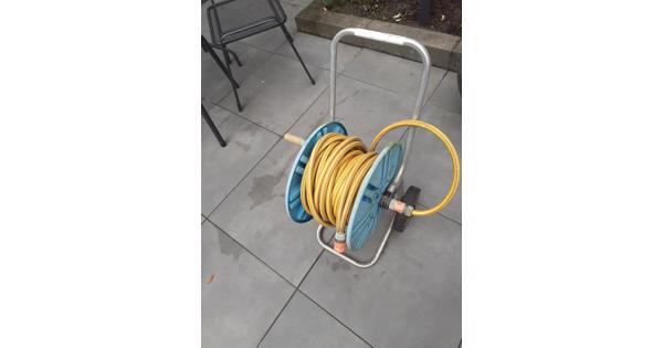 GARDENA SLANGENHASPEL MET KOPPELINGEN EN 20 METER SLANG.. in Dordrecht ...